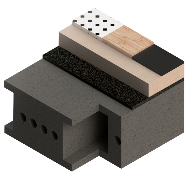 GenieMat FFNP | Acoustic Underlay For Below Screed